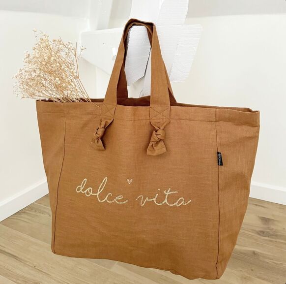 Sac Cabas | Dolce Vita - Perle de KaOlin